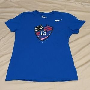 Nike | Tops | Womens Nike Alex Morgan Athletic Cut Tee | Poshmark